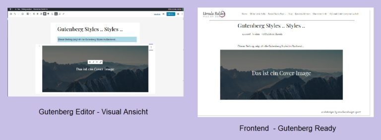 Gutenberg Editor: eigene Theme Styles – Wysiwyg – mit blocks.css – so geht’s – Webdesign ...